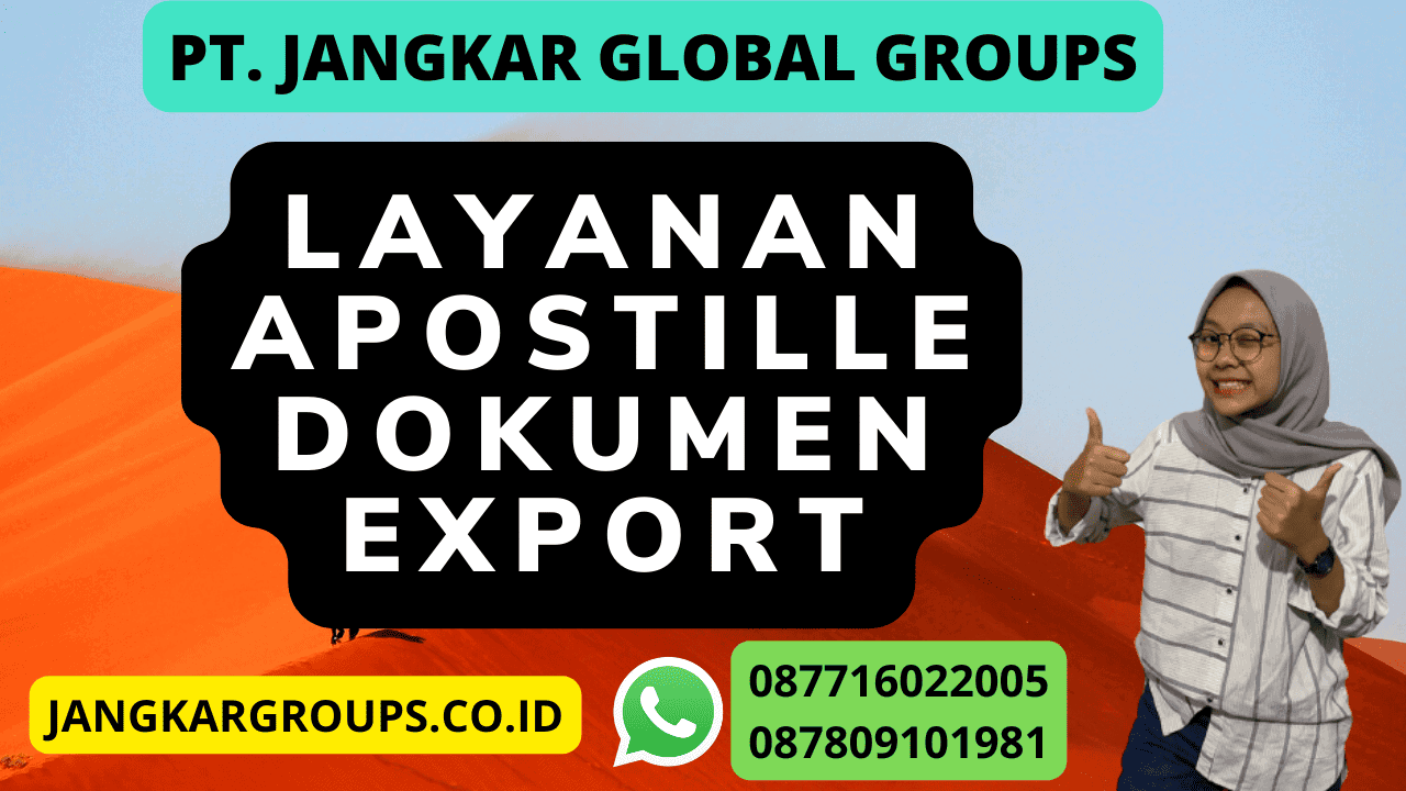 Apostille Kemenkumham Dokumen Export