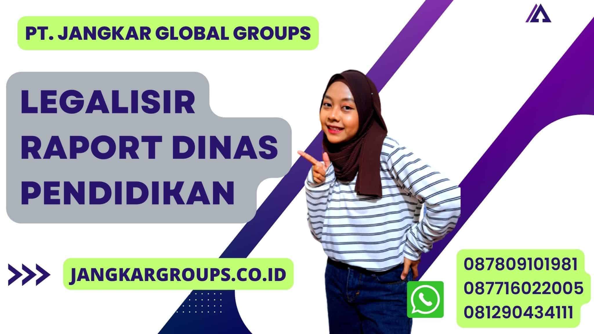 Legalisir Raport Dinas Pendidikan