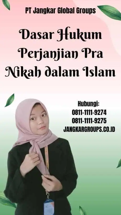 Hukum Perjanjian Pra Nikah Dalam Islam – Jangkar Global Groups