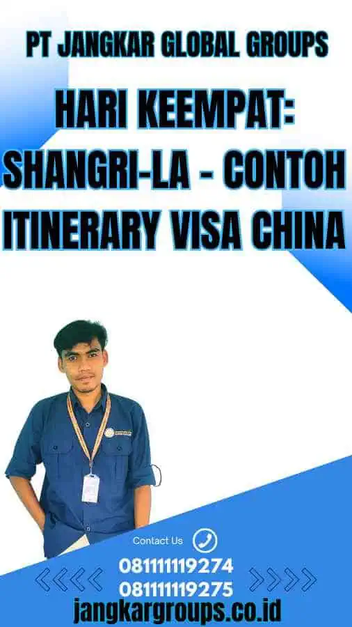 Contoh Itinerary Visa China – Jangkar Global Groups