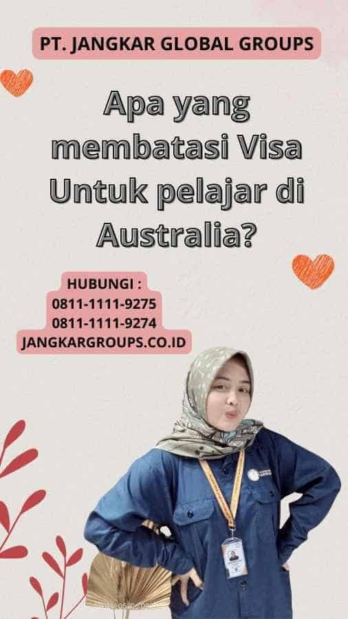 Visa Untuk pelajar di Australia – Jangkar Global Groups