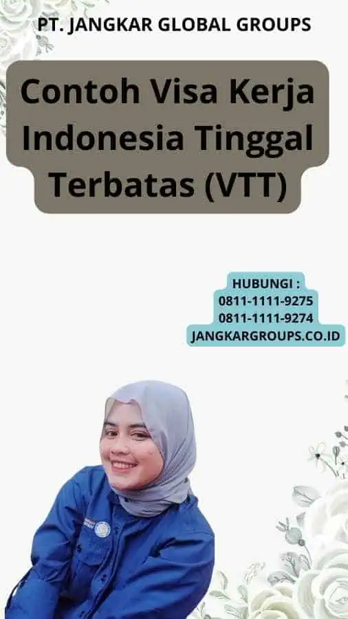 Contoh Visa Kerja Indonesia – Jangkar Global Groups